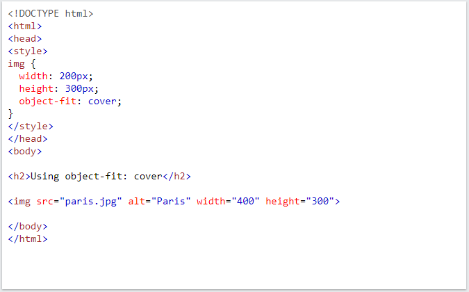 Object-Fit در CSS | آتریا